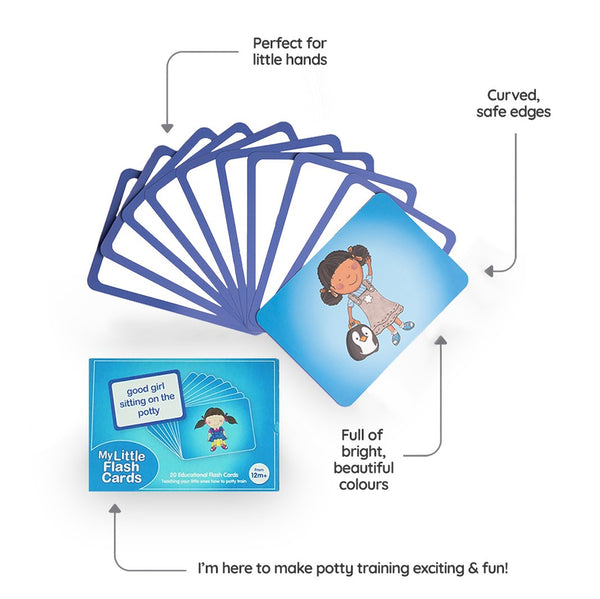 Potty Training Flashcards for Educational Toddler Learning - My Carry ...